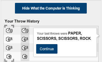 Play Rock-Paper-Scissors Against a Computer